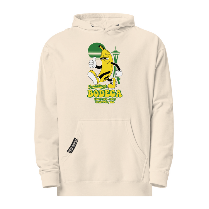 Bodega Seattle Hoodie (Cream) – Petty Snacks