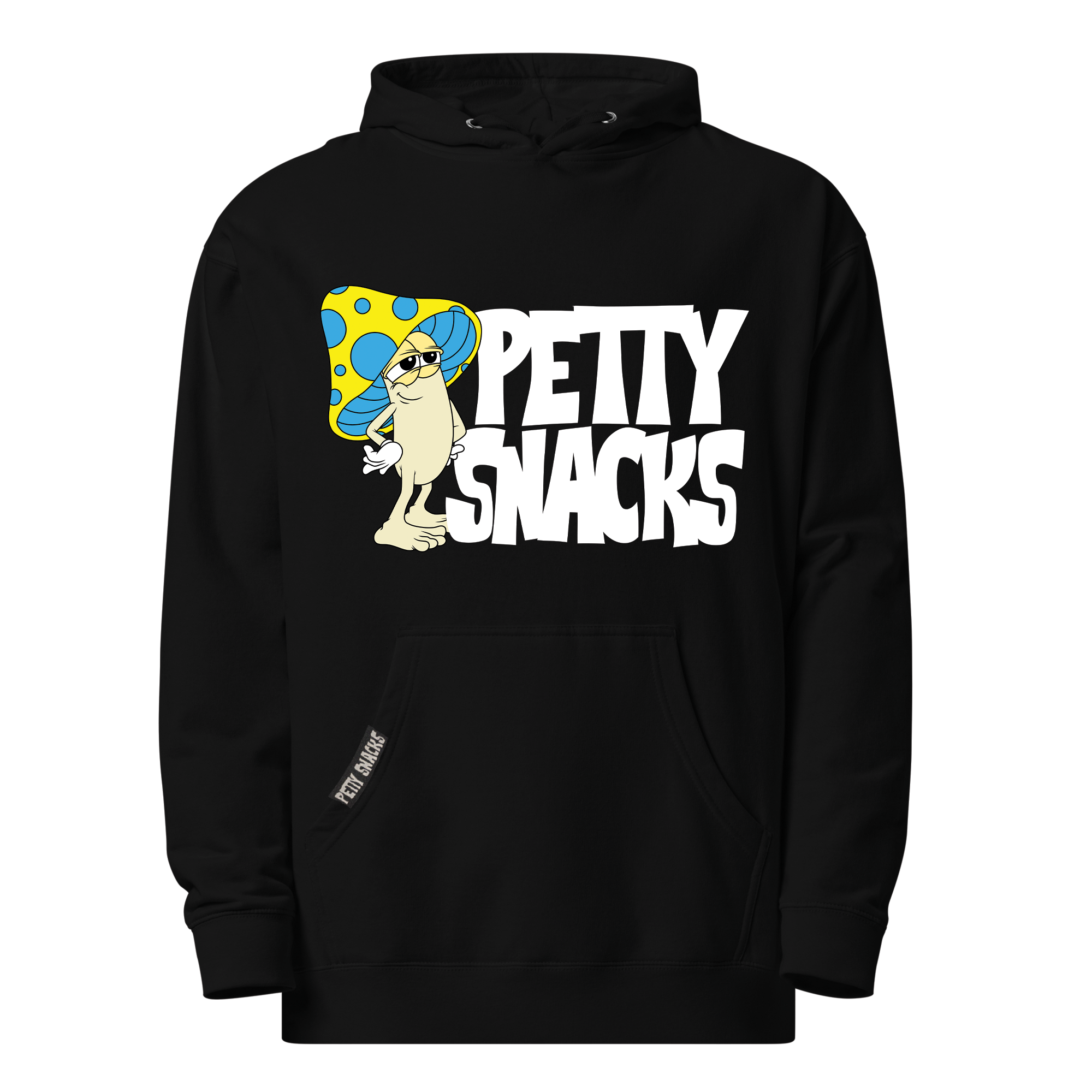 Petty Shroom Hoodie (Black) – Petty Snacks